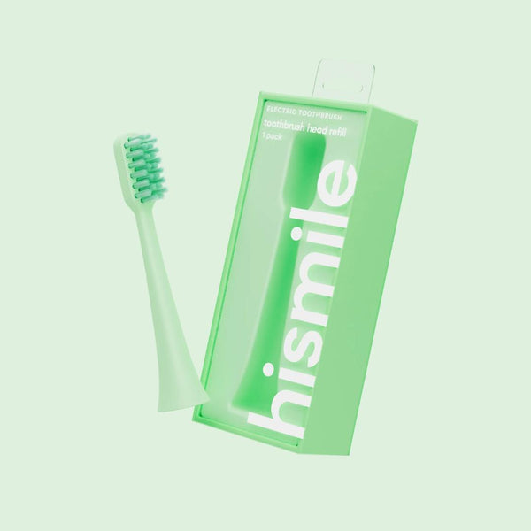Hismile Electric Toothbrush Head Green - Beautybar