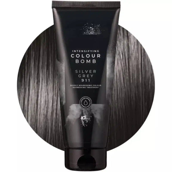 ID Hair Colour Bomb Silver Grey 911 200ml - Beautybar