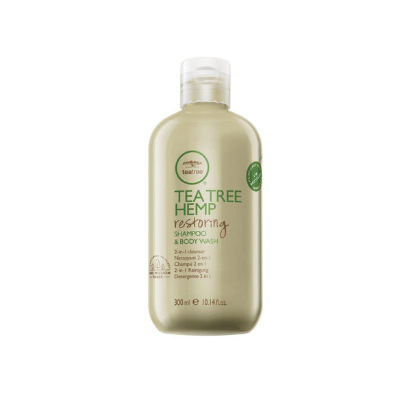 Tea Tree Hemp Sjampó og Body Wash 300ml - Beautybar